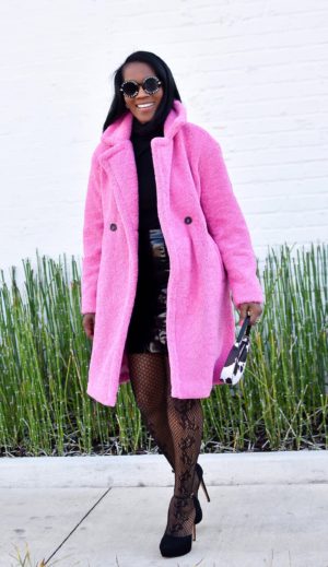 5 Simple Ways To Style A Teddy Coat - Array of Faces